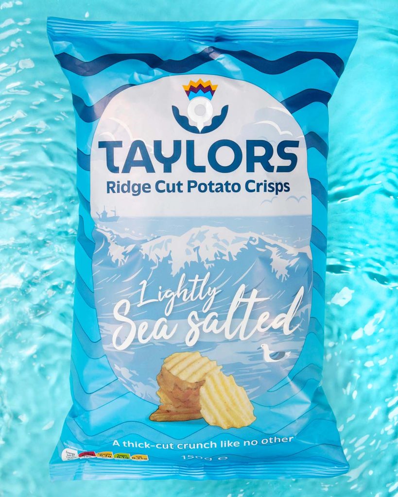 Lightly Salted Ridge Cut Crisps - Taylors Snacks