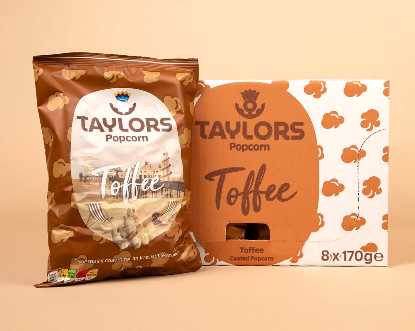 Toffee Coated Popcorn - Taylors Snacks