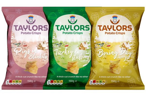 Christmas crisps - 'Tis the Season of Taylors Snacks
