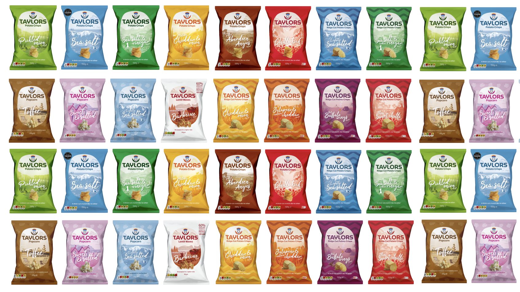 Did you know most of Taylors range is vegan-friendly? - Taylors Snacks