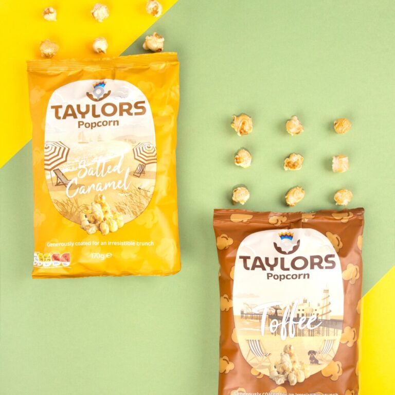 Toffee Coated Popcorn - Taylors Snacks